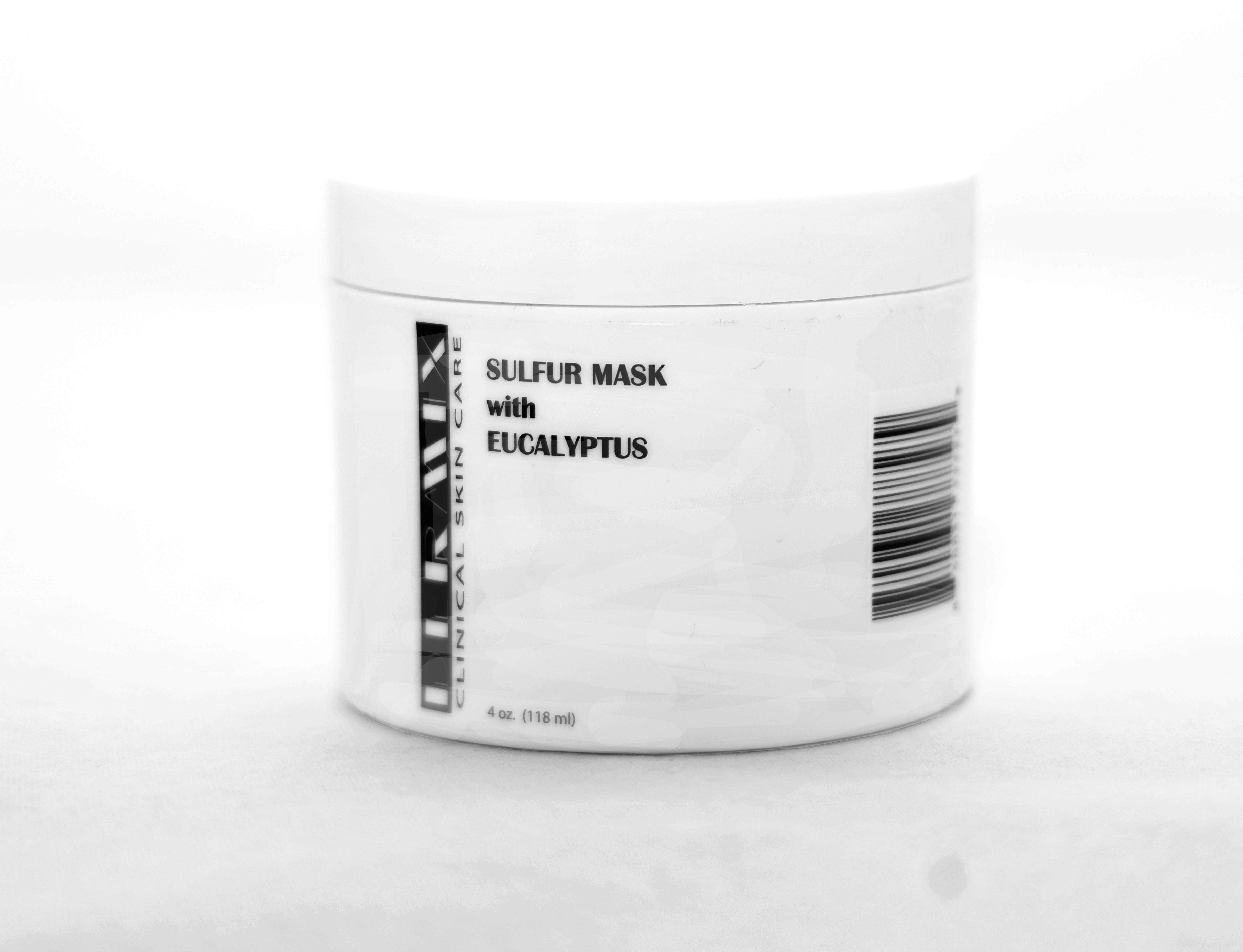 Sulfur Mask with Eucalyptus – Dermix Clinical Skin Care